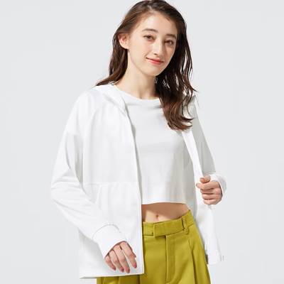 【快適】GUのUVカットフルジップパーカ｜スポーツ・普段着・冷房対策に使える - GUuGU（ぐうぐ）