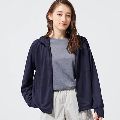 【快適】GUのUVカットフルジップパーカ｜スポーツ・普段着・冷房対策に使える - GUuGU（ぐうぐ）