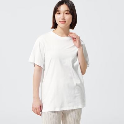 【490円】GUのコットンカラーT｜お手頃価格でガンガン使えてコスパ最強（やさしい肌ざわり） - GUUGU｜ぐうぐ